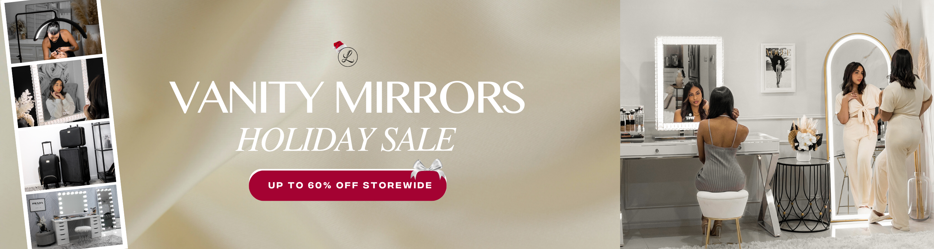 Vanity Mirrors Australia | Hollywood & LED Styles | Luvo – Luvo Store