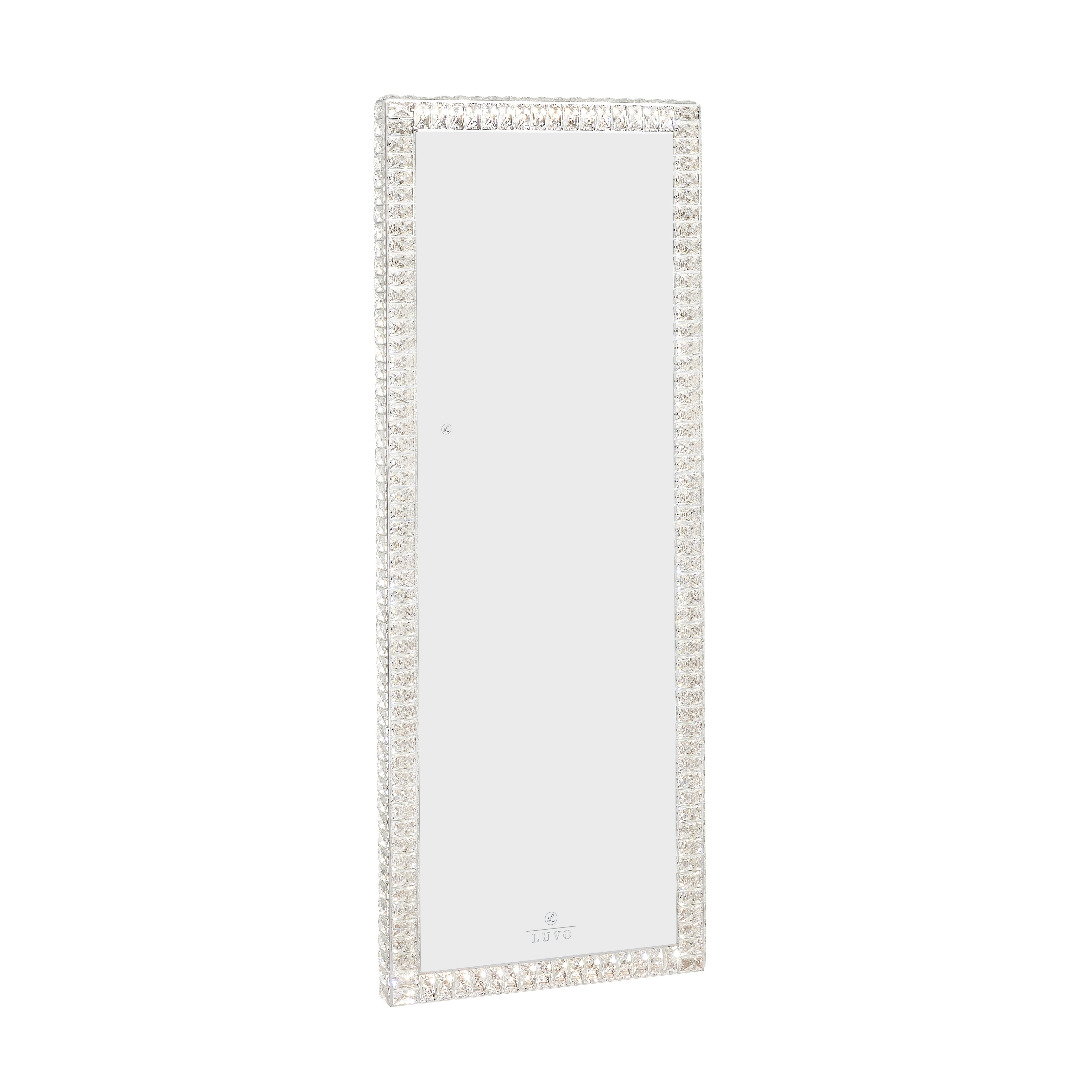 Diamond Vanity Mirror | Glamorous LED Lighted Mirrors – Luvo Store